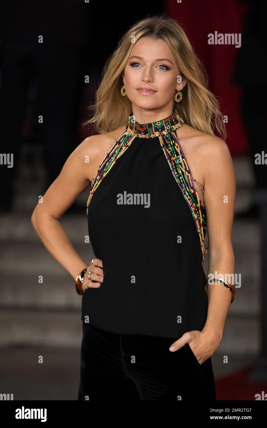 Lily Travers poses for photographers upon arrival at the World premiere ...