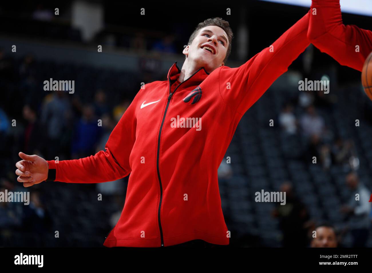 Toronto Raptors center Jakob Poeltl (42) in the first half of an NBA ...