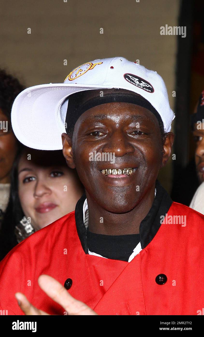 Former 'Public Enemy' member and reality star Flavor Flav attends the ...