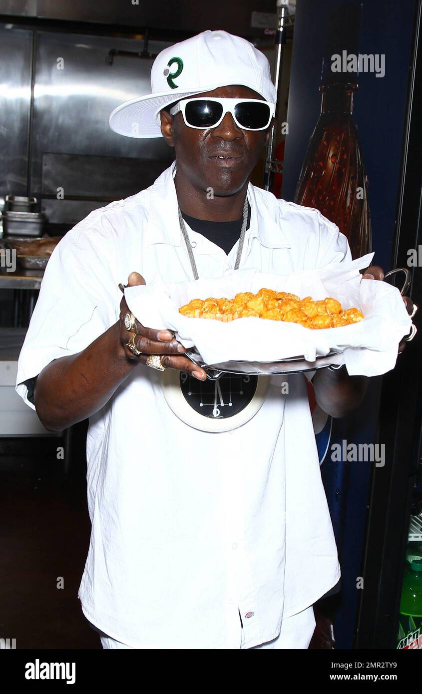 Former 'Public Enemy' member and reality star Flavor Flav attends the ...