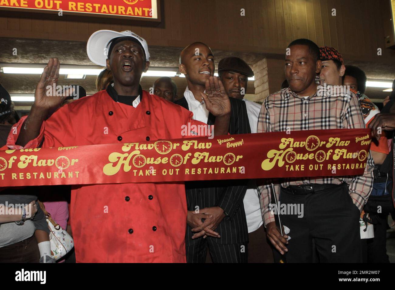 Former 'Public Enemy' member and reality star Flavor Flav attends the ...