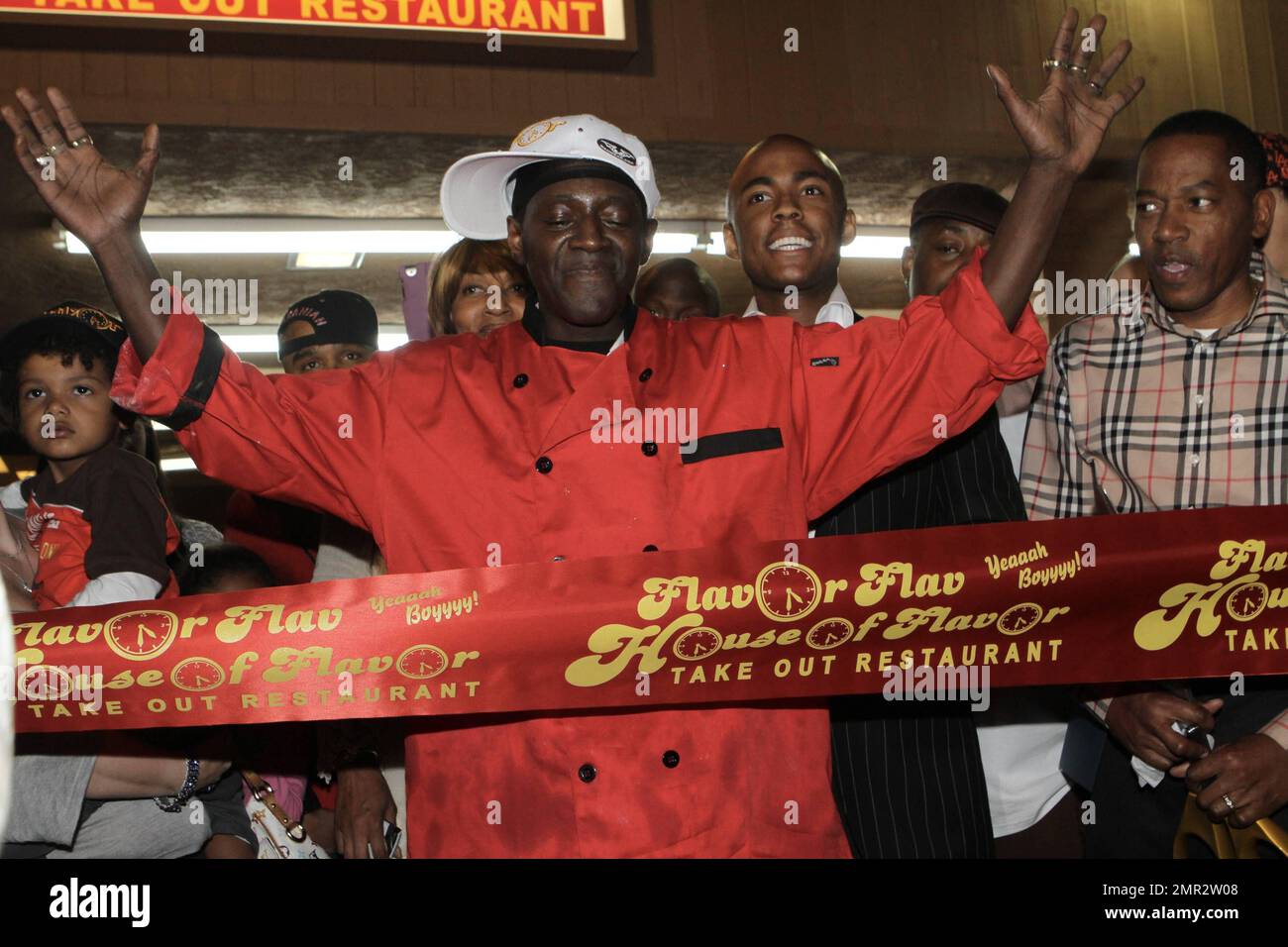 Former 'Public Enemy' member and reality star Flavor Flav attends the ...