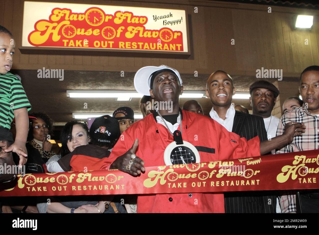 Former 'Public Enemy' member and reality star Flavor Flav attends the ...