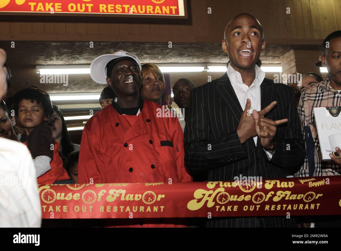 Former 'Public Enemy' member and reality star Flavor Flav attends the ...