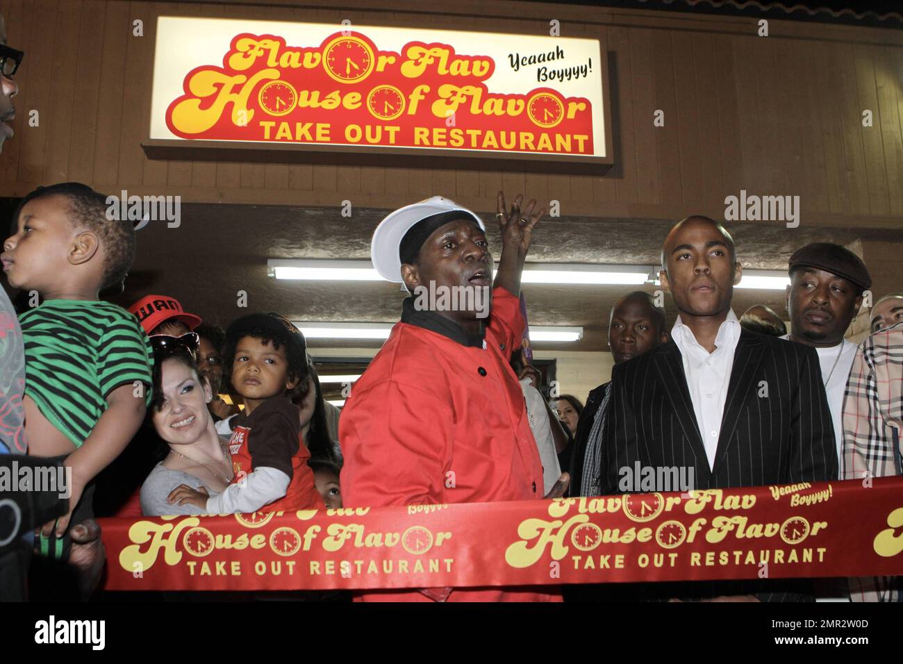 Former 'Public Enemy' member and reality star Flavor Flav attends the ...