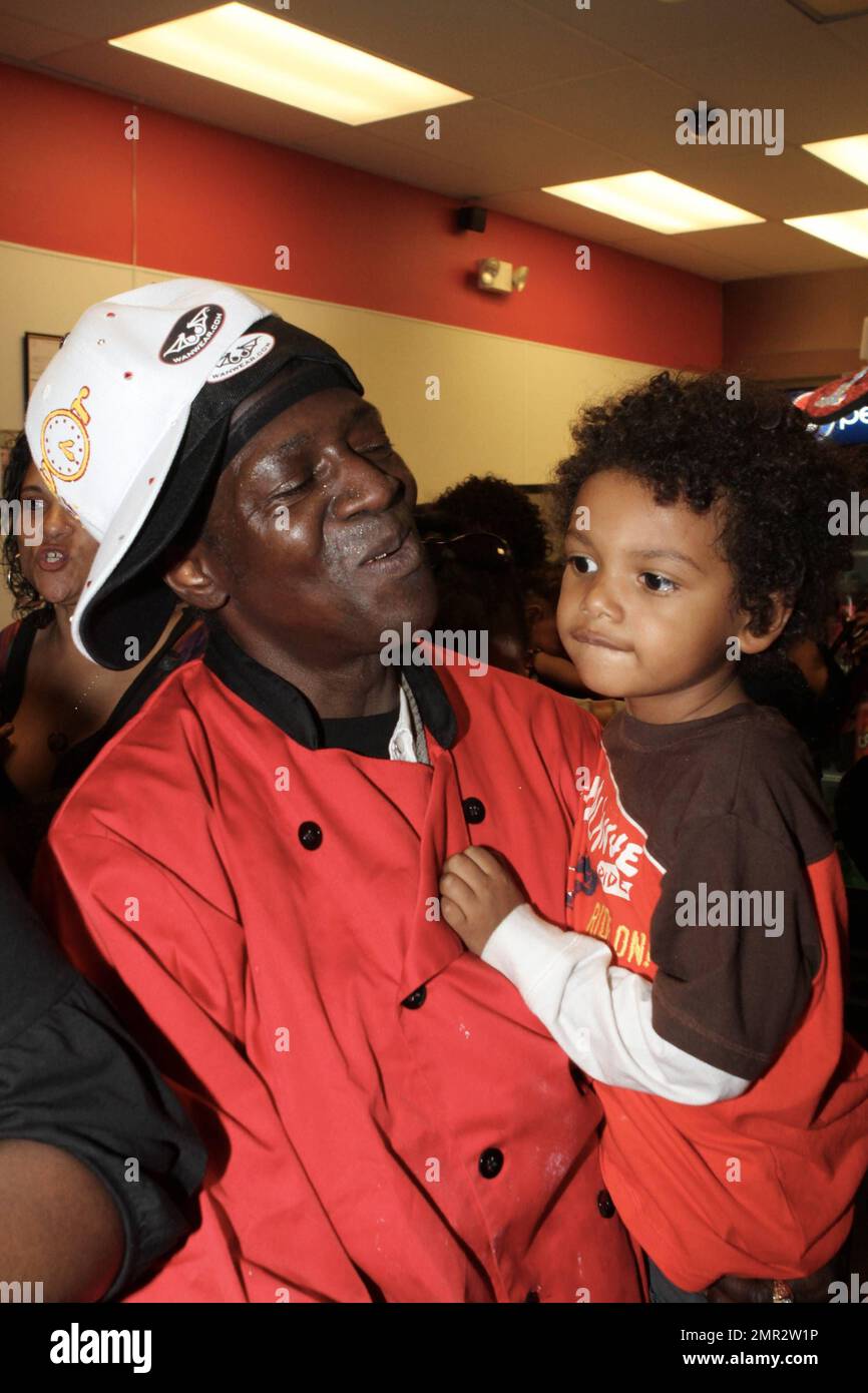 Former 'Public Enemy' member and reality star Flavor Flav attends the ...