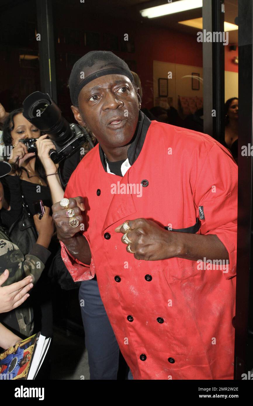 Former 'Public Enemy' member and reality star Flavor Flav attends the ...