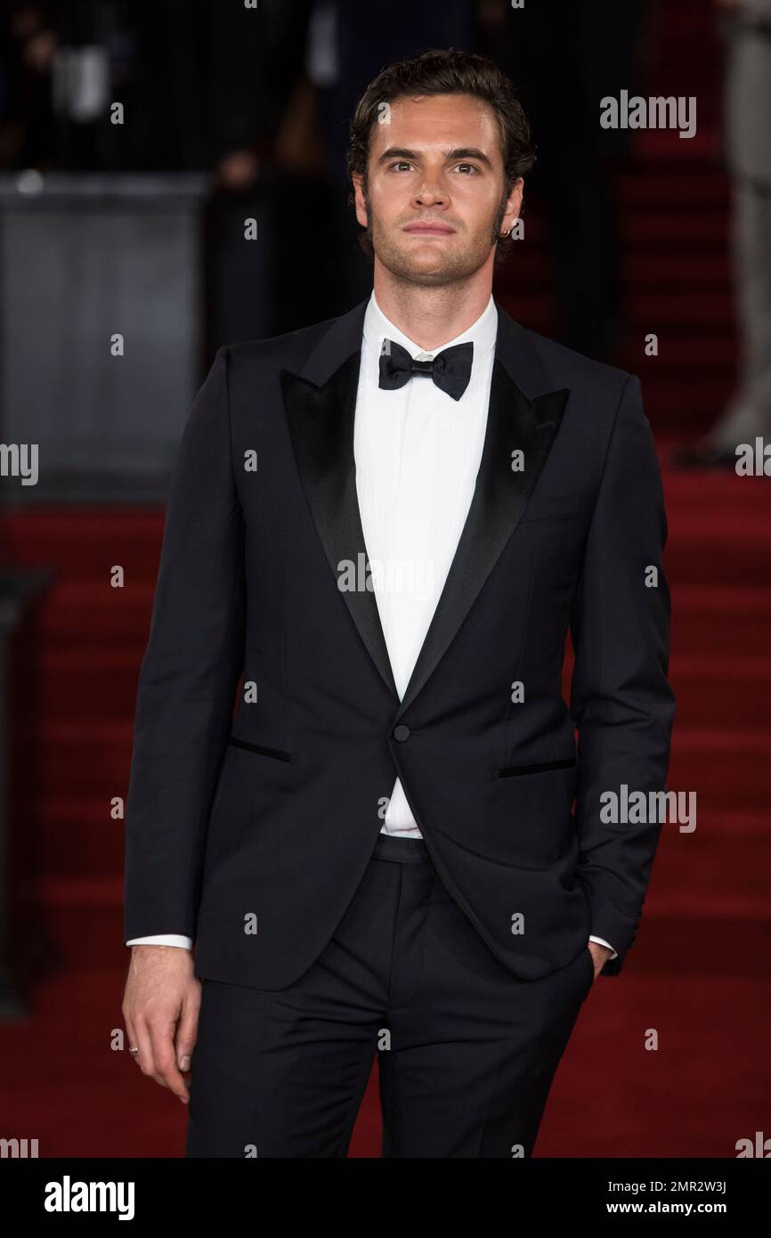 Actor Tom Batemanposes for photographers upon arrival at the World ...