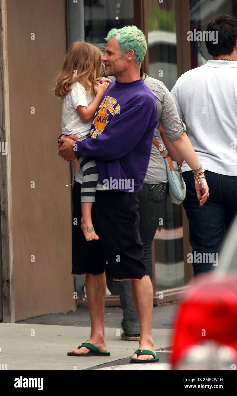 EXCLUSIVE!! Red Hot Chili Peppers bassist Flea (Michael Balzary), 47 ...