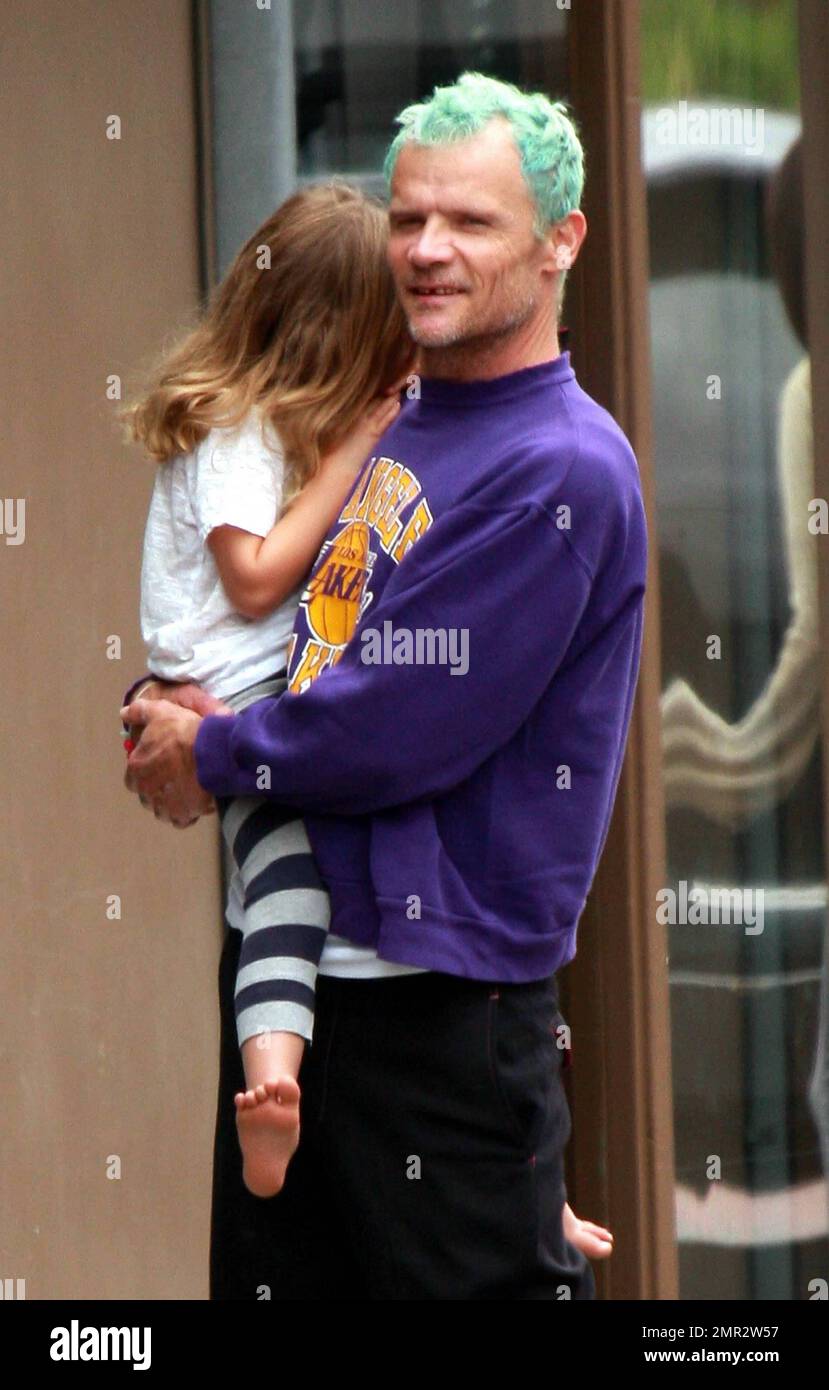 EXCLUSIVE!! Red Hot Chili Peppers bassist Flea (Michael Balzary), 47 ...