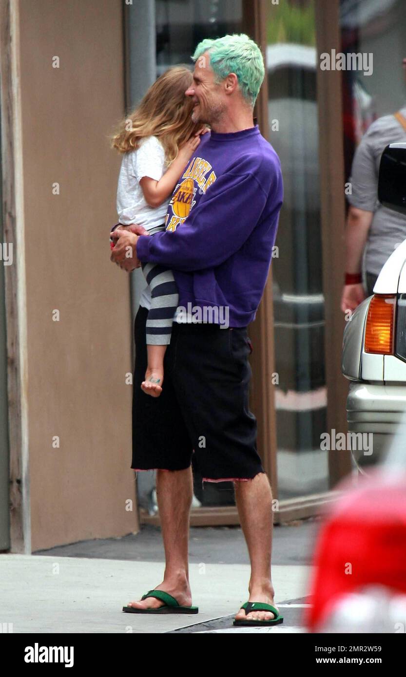 EXCLUSIVE!! Red Hot Chili Peppers bassist Flea (Michael Balzary), 47 ...