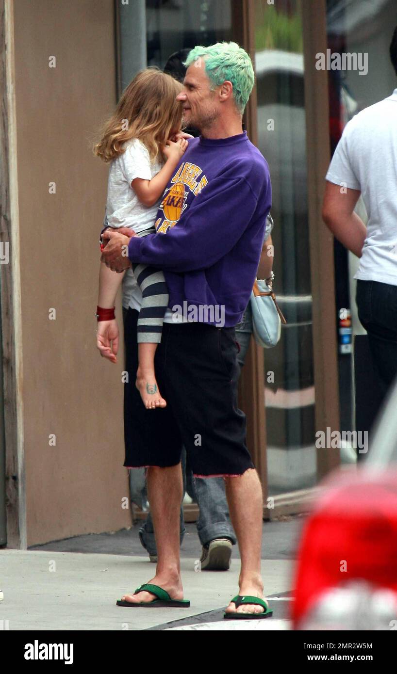 EXCLUSIVE!! Red Hot Chili Peppers bassist Flea (Michael Balzary), 47 ...