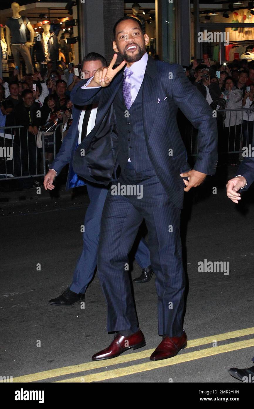 Will Smith at the Focus Los Angeles World Premiere at the TLC Chinese ...
