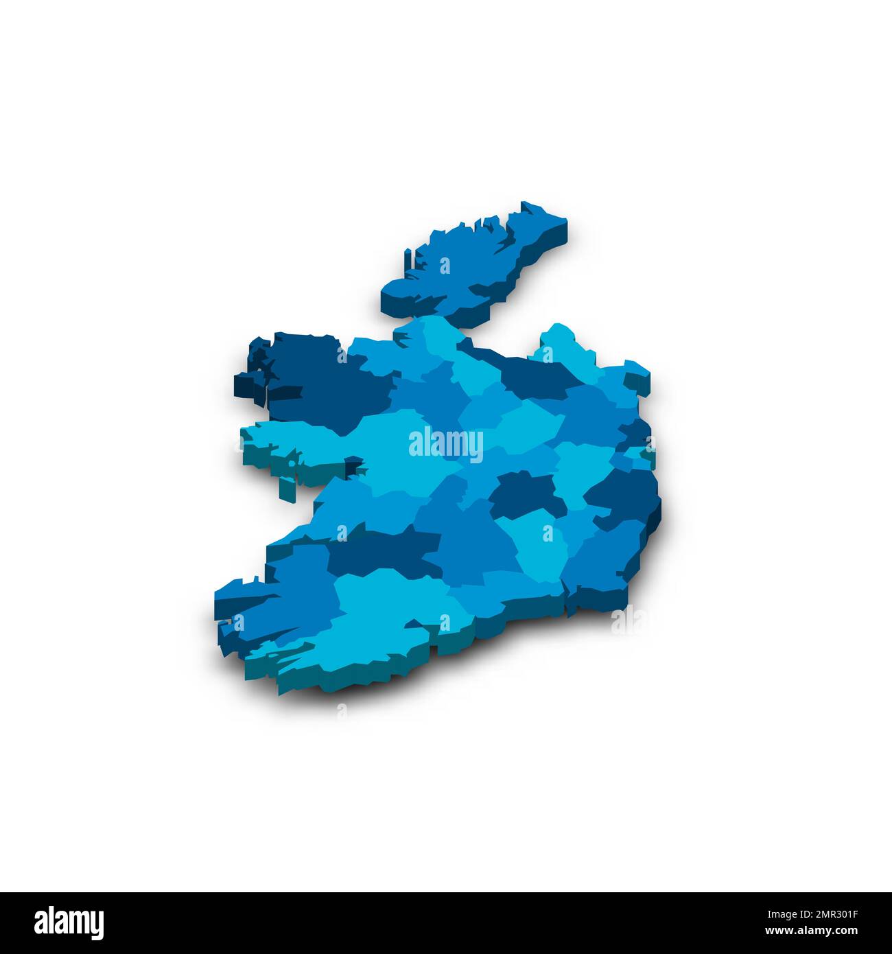 Map of dublin city Cut Out Stock Images & Pictures - Alamy