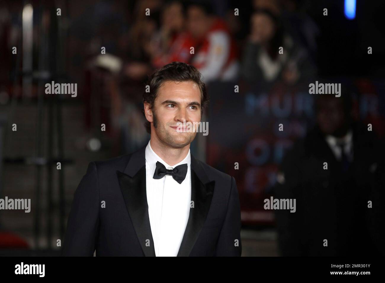 Actor Tom Bateman poses for photographers upon arrival at the World ...