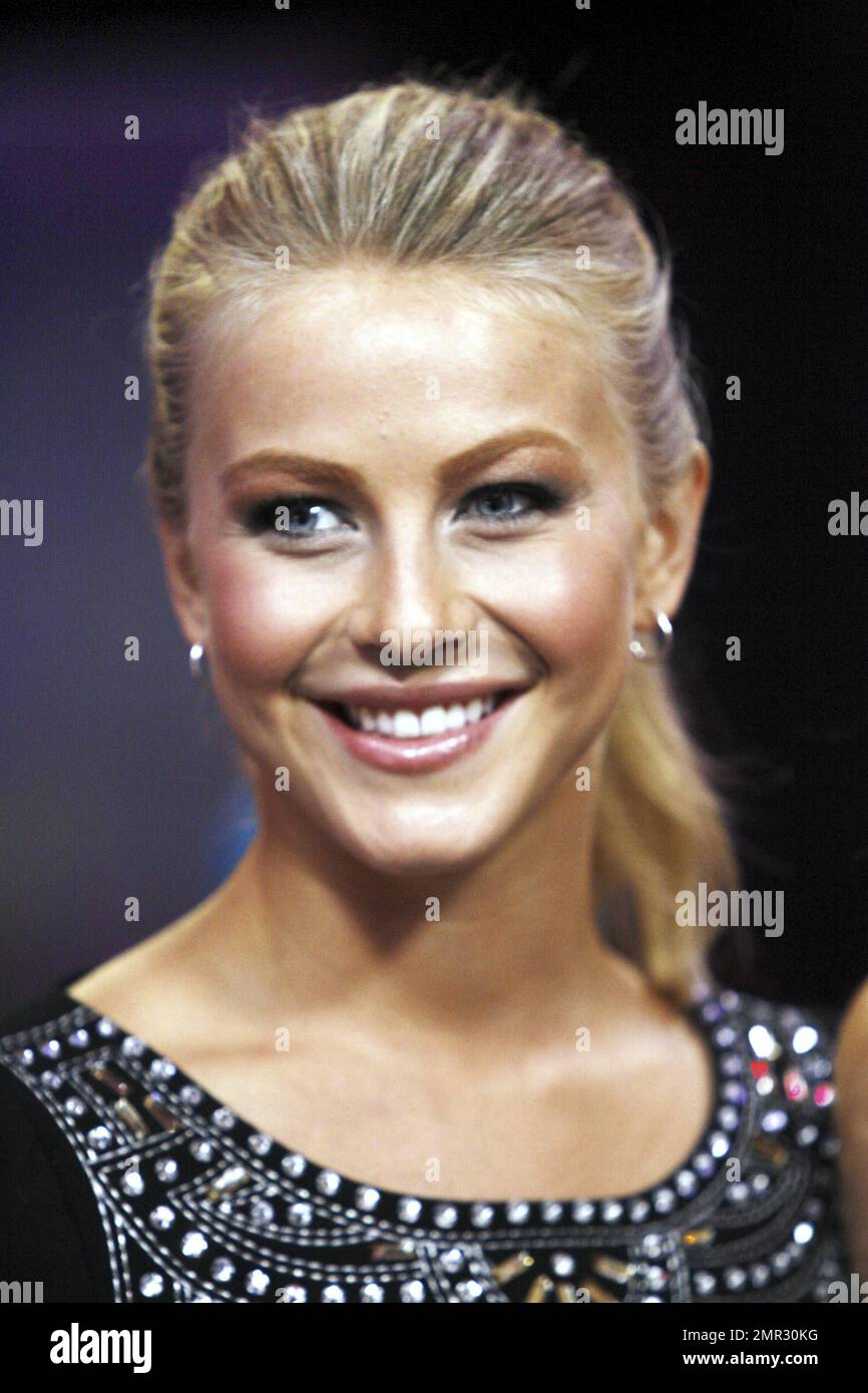 "Footloose" stars Julianne Hough and Kenny Wormald make an appearance ...