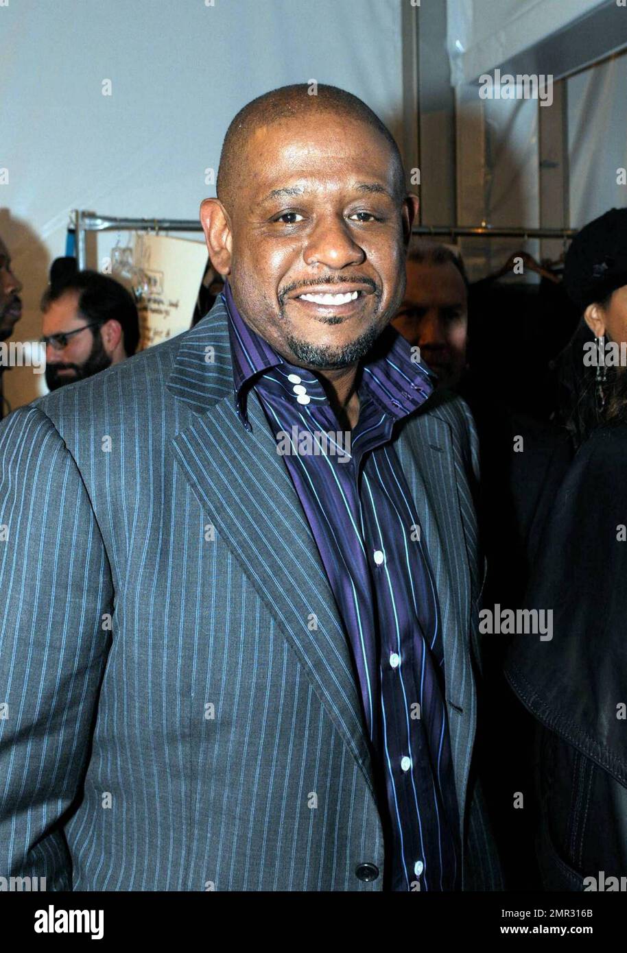 Actor Forest Whitaker and wife Keisha Nash attend the Domenico Vacca ...