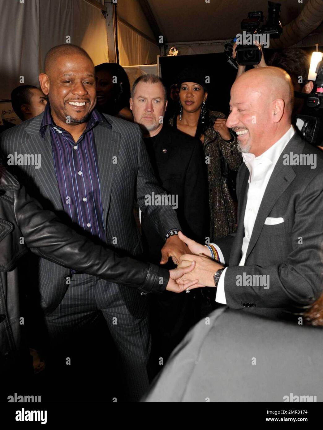 Actor Forest Whitaker and wife Keisha Nash attend the Domenico Vacca ...