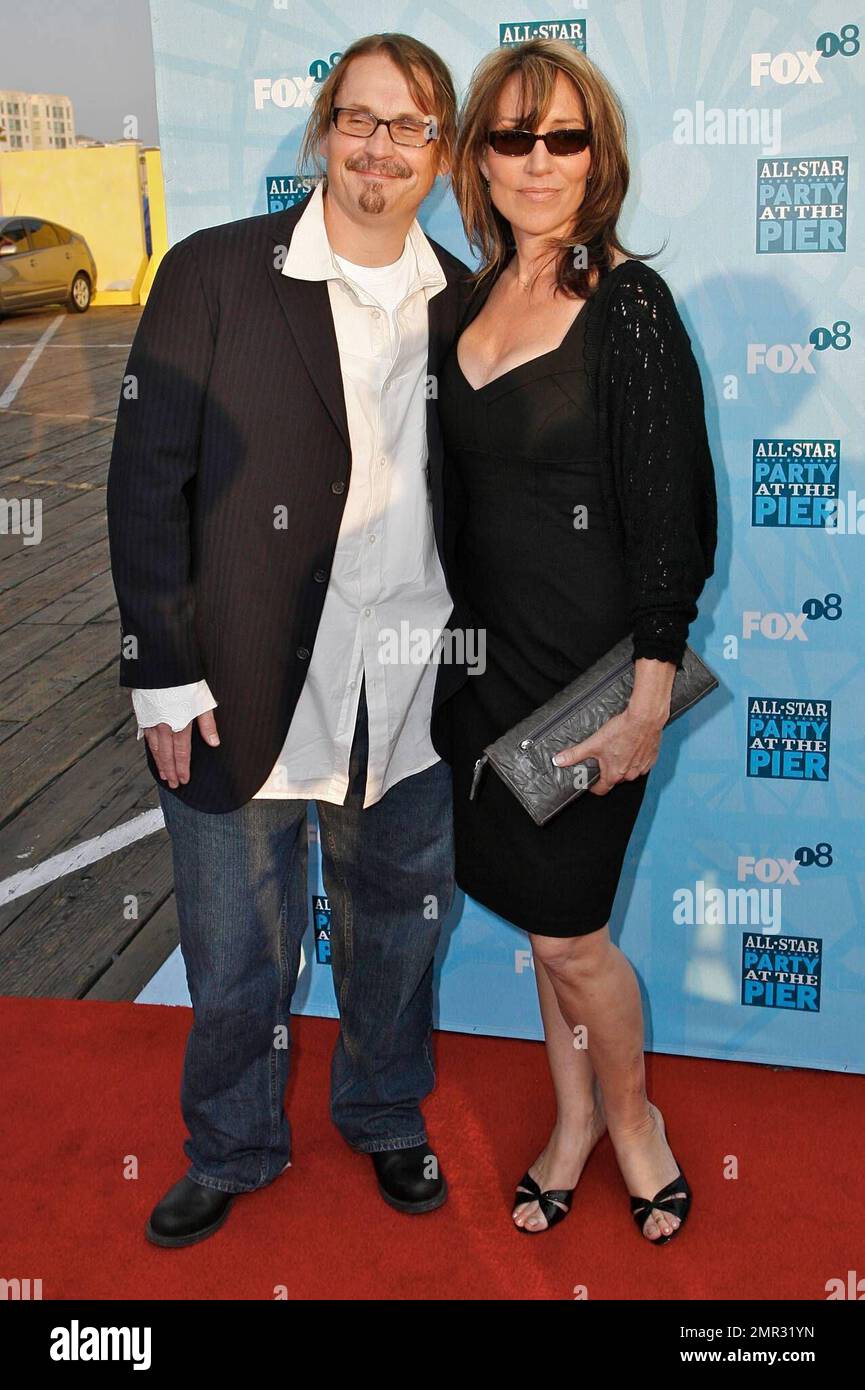 Katy Segal arrives at the FOX All-Star Party at the Pier in Santa ...