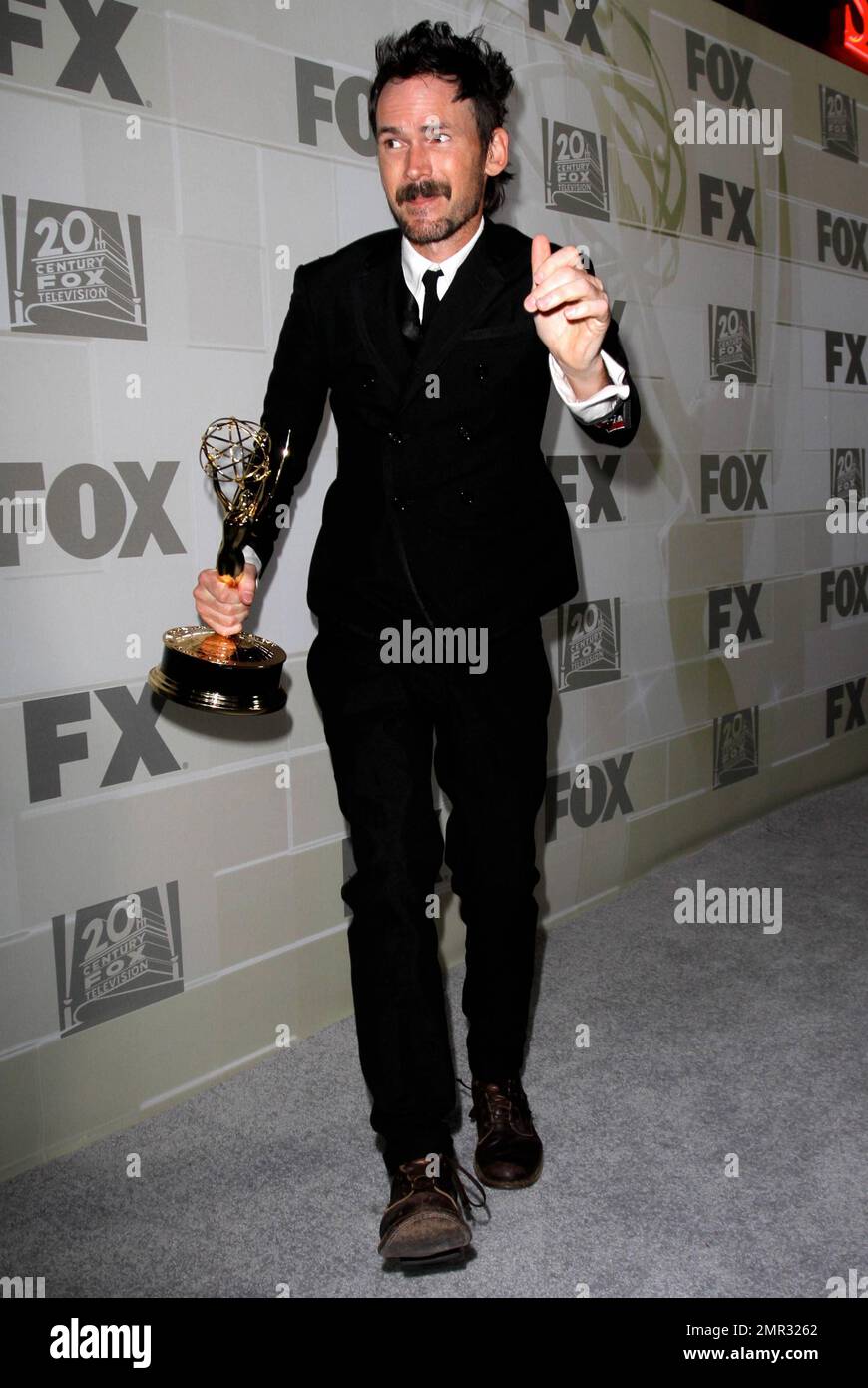 Actor Jeremy Davies, winner of the 2012 Emmy for Best Guest Actor in a ...