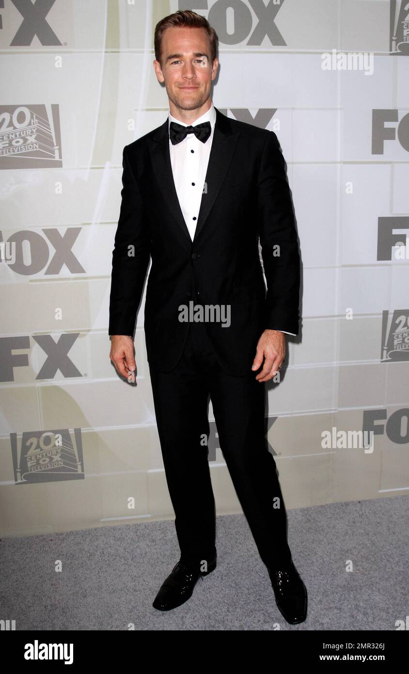 Actor James Van Der Beek arrives at the Fox Emmy's After Party held at ...