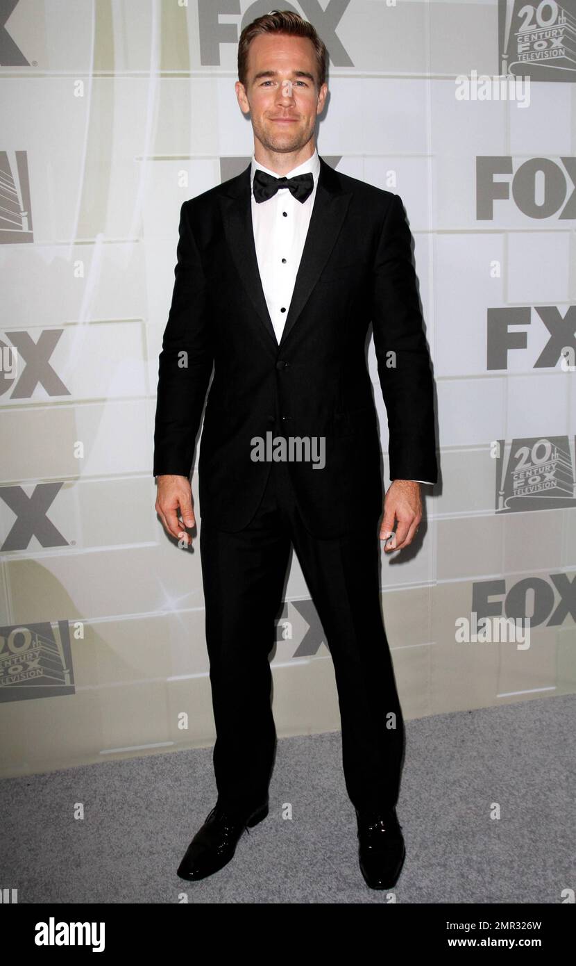 Actor James Van Der Beek arrives at the Fox Emmy's After Party held at ...