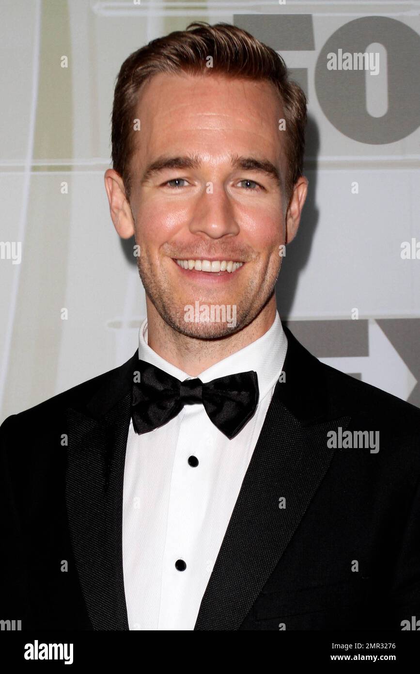 Actor James Van Der Beek arrives at the Fox Emmy's After Party held at ...