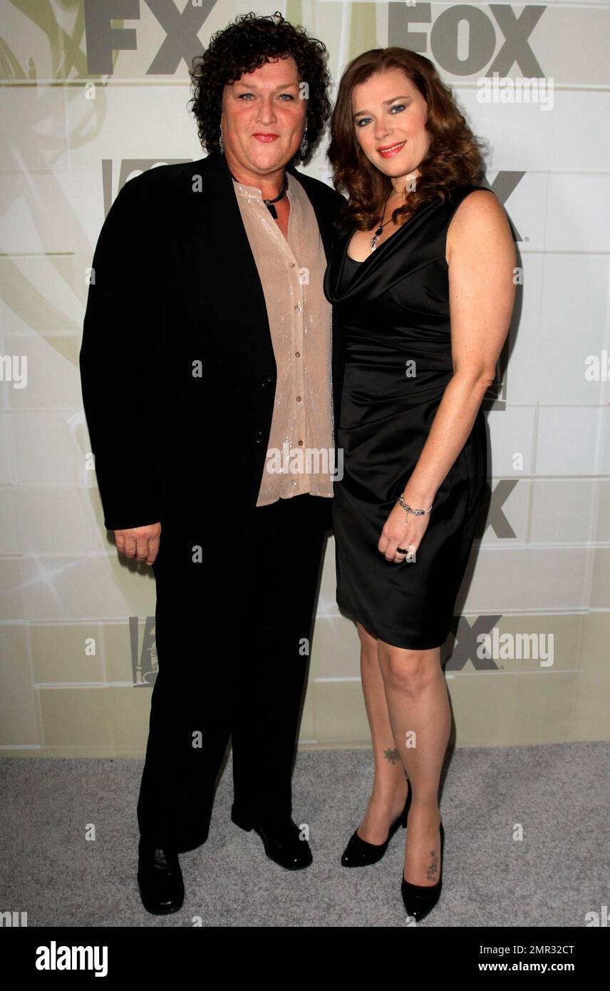 Actress Dot-Marie Jones arriving at the Fox Emmy's After Party held at ...