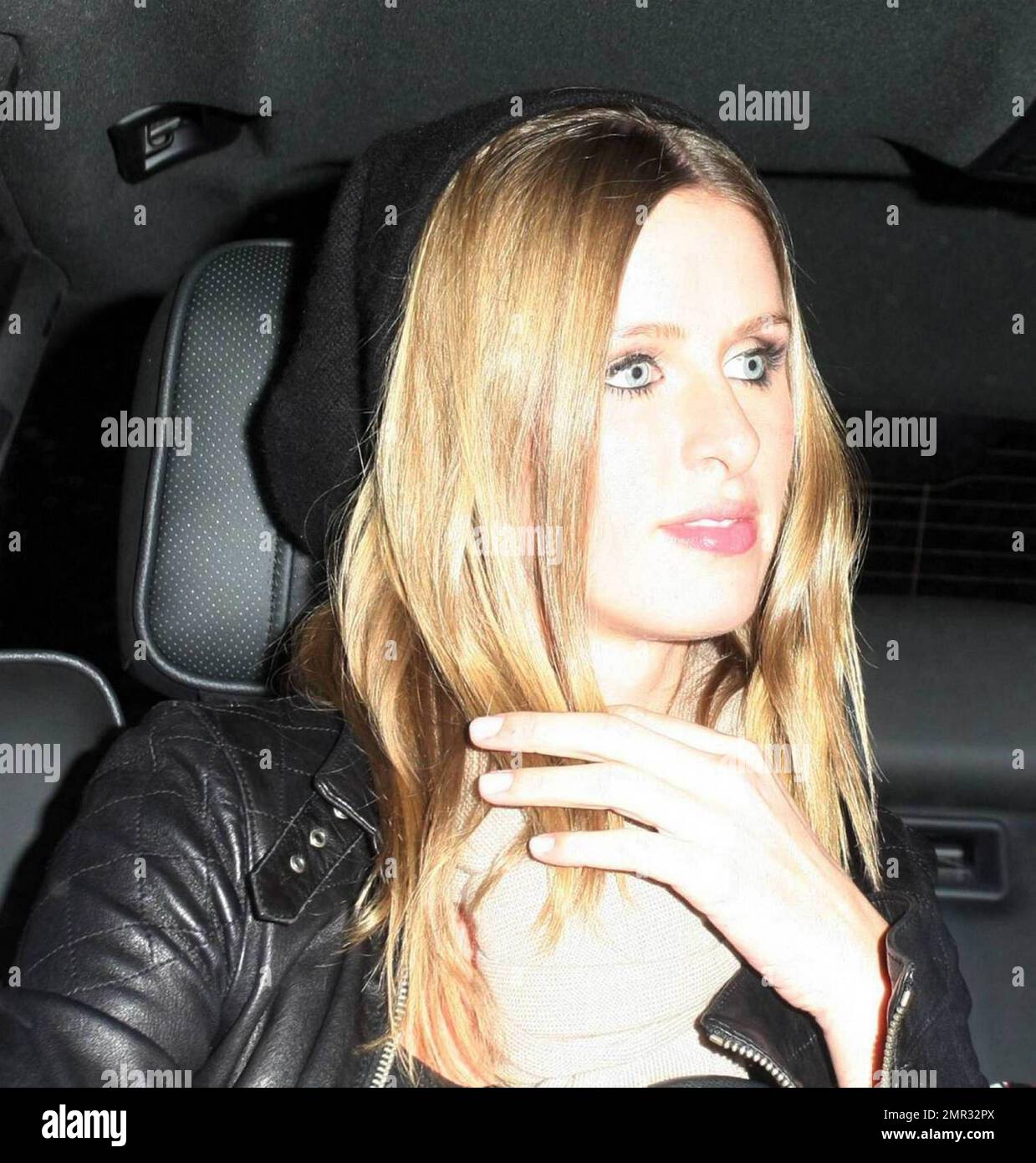 Nicky Hilton, who was reportedly recently burglarized, looked strained ...