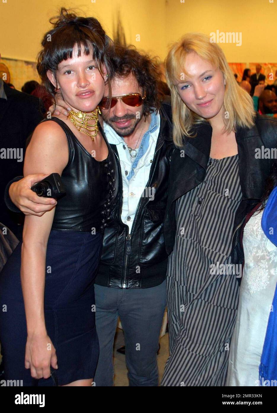 Paz de la Huerta, Olivier Zahm, guest and Solange Umutoni at Francesco ...