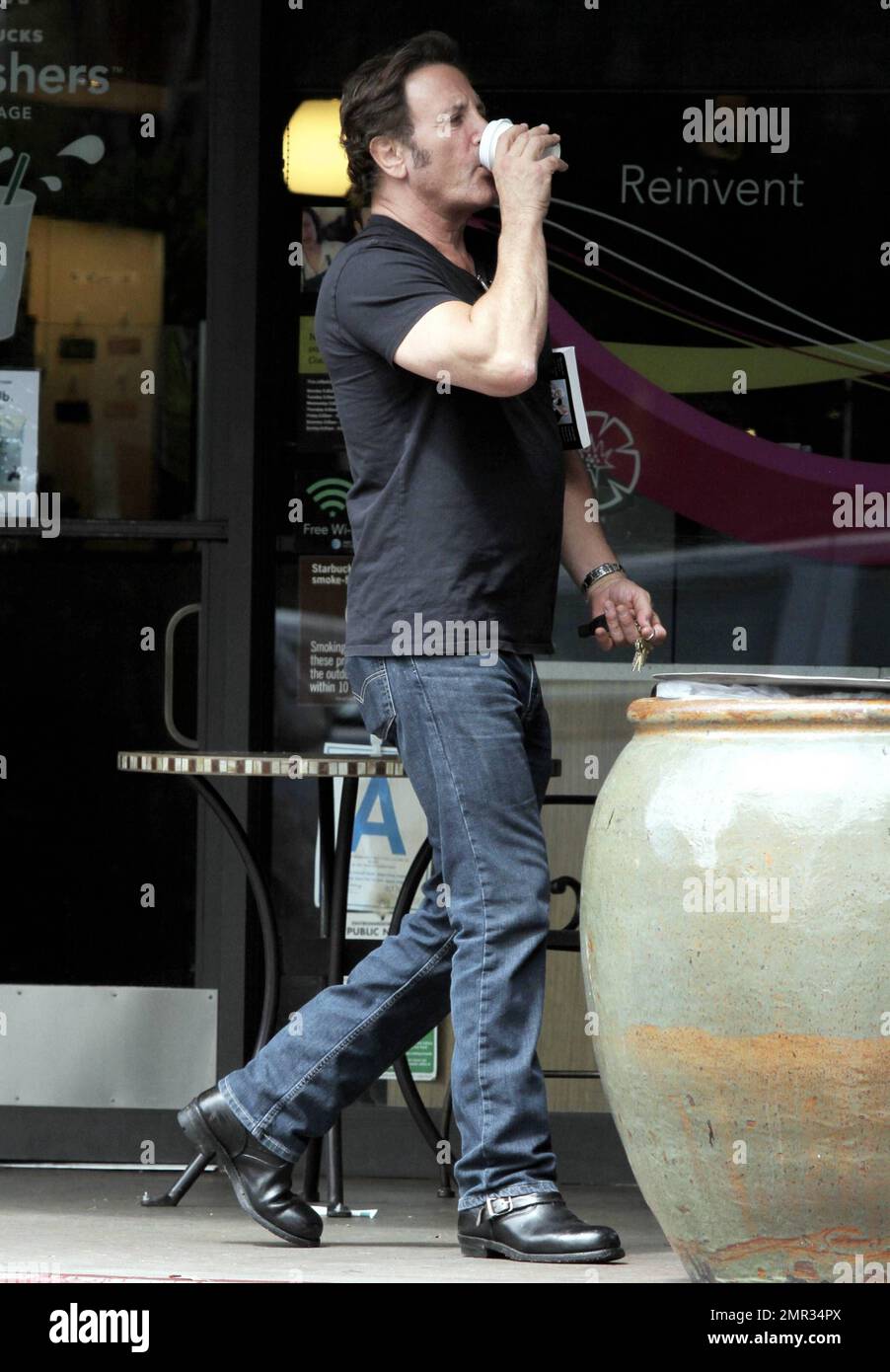 Sylvester Stallone's younger brother, Frank Stallone, was spotted ...