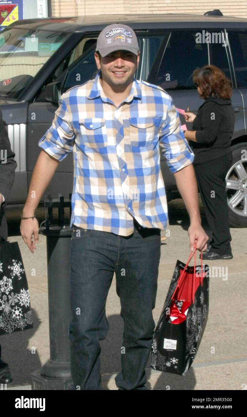 Frankie Delgado star of the TV show "Bromance" looks pleased with his ...