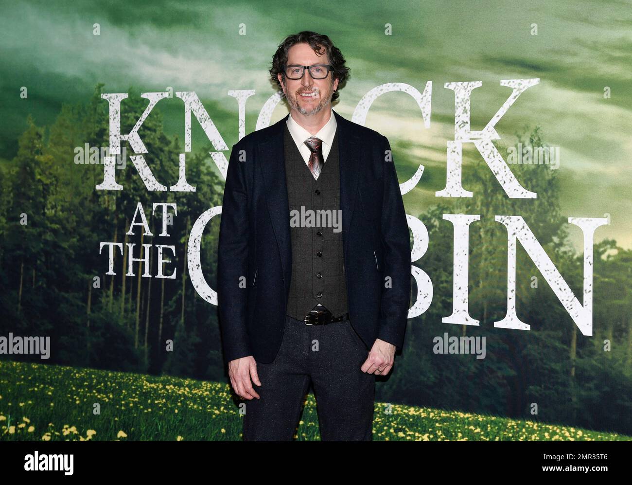 Paul Tremblay attends the "Knock at the Cabin" world premiere at Jazz ...