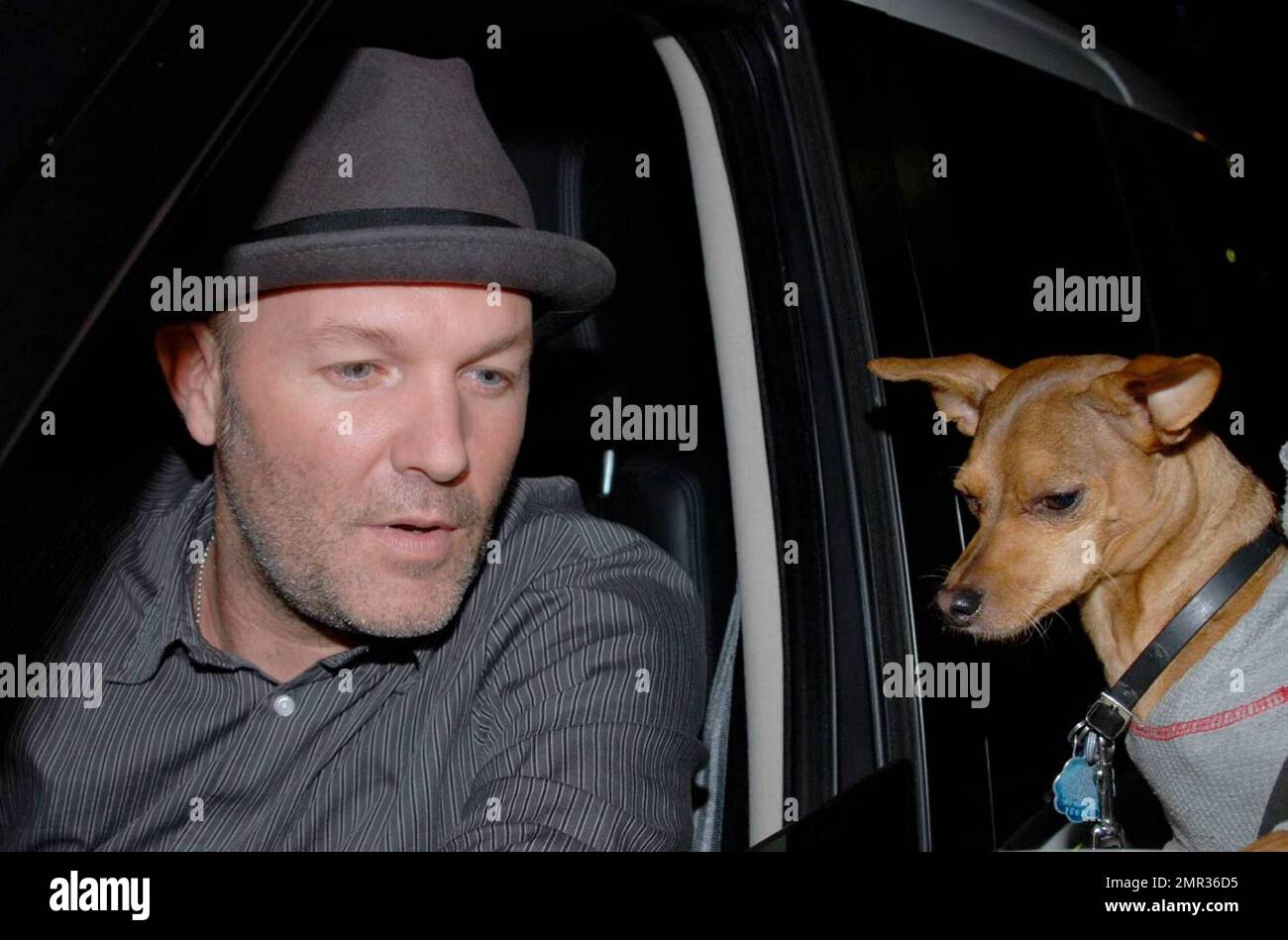 - Limp Bizkit frontman Fred Durst looks deep in thought alongside a ...