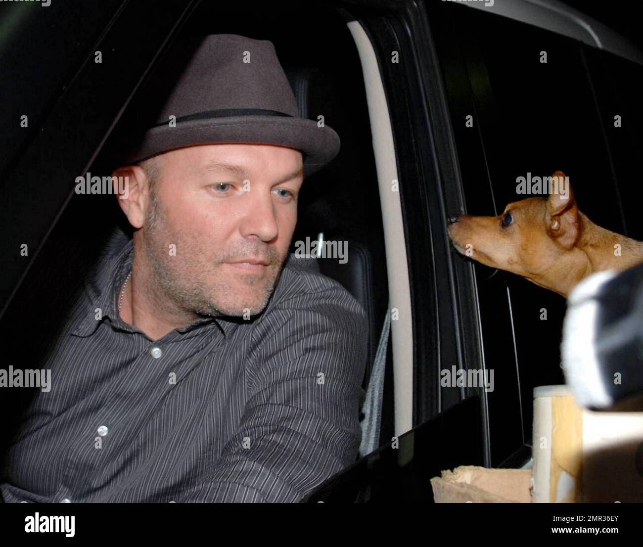 - Limp Bizkit frontman Fred Durst looks deep in thought alongside a ...