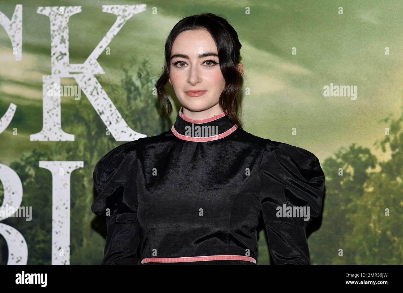 Abby Quinn attends the "Knock at the Cabin" world premiere at Jazz at ...