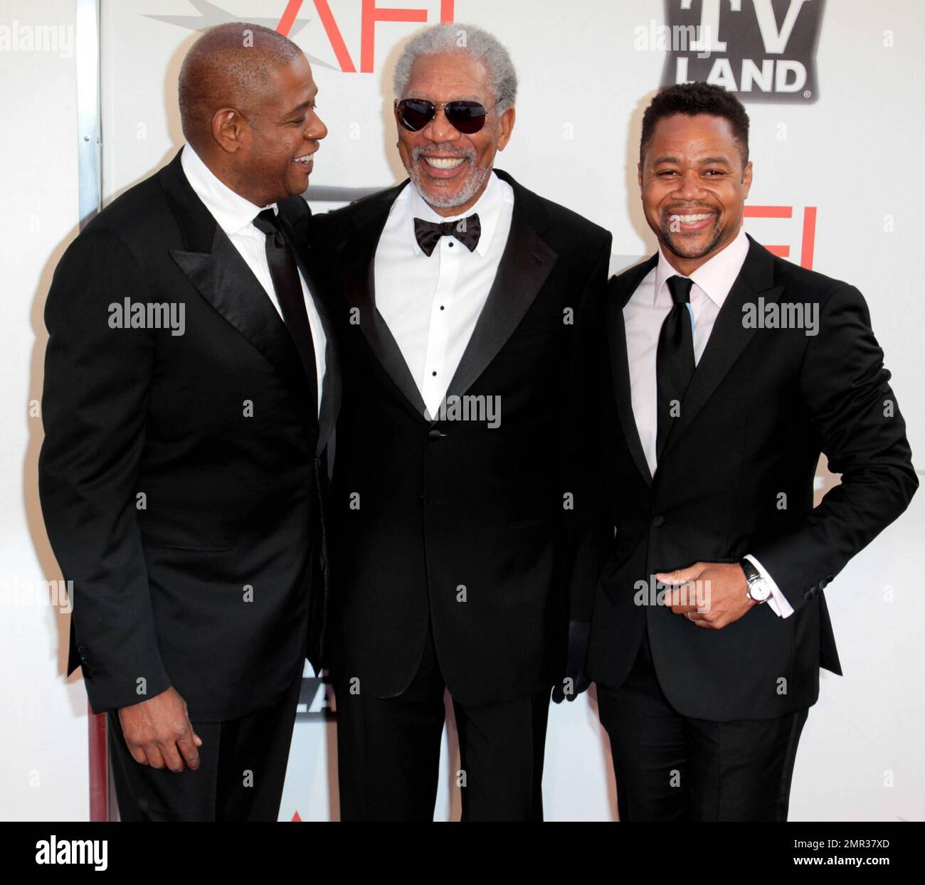 Morgan freeman forest whitaker cuba hi-res stock photography and images ...