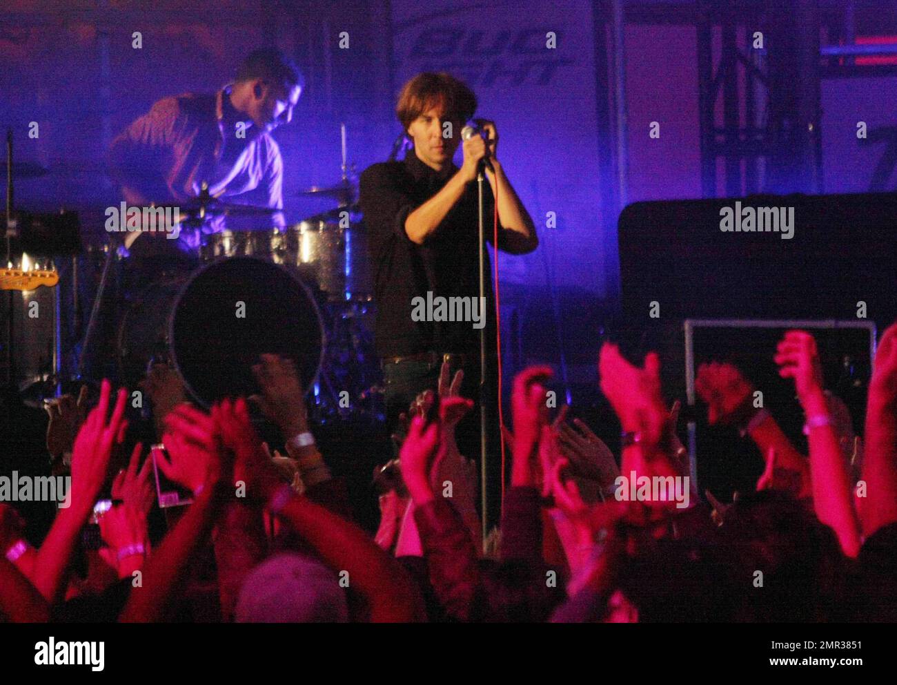 Grammy Award-winning, alternative rock band Phoenix (singer Thomas Mars ...