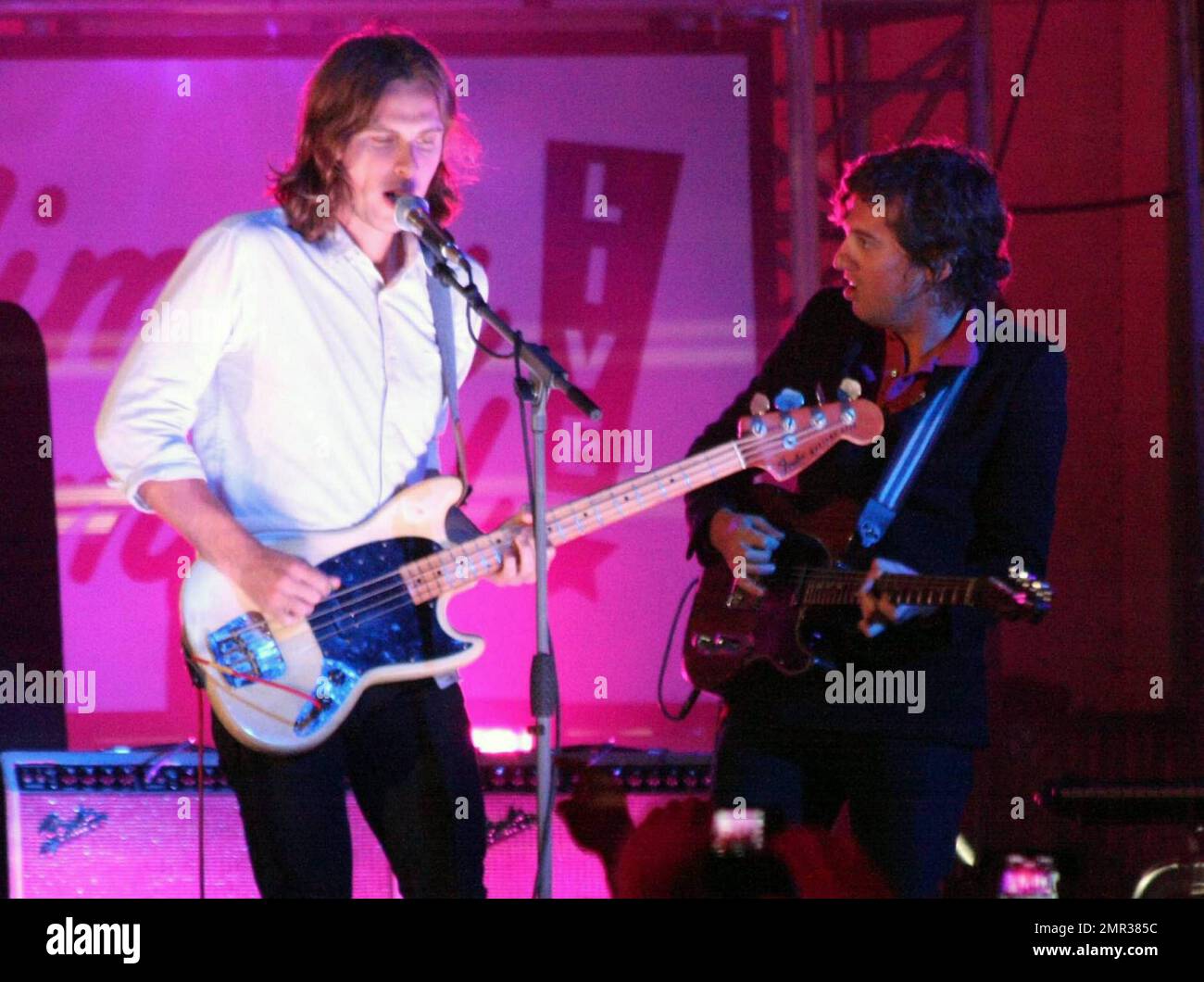 Grammy Award-winning, alternative rock band Phoenix (singer Thomas Mars ...