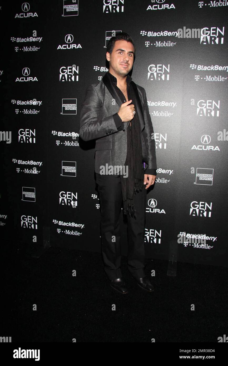 Azature arrives at Gen Art's celebration of the 11th annual Fresh Faces ...