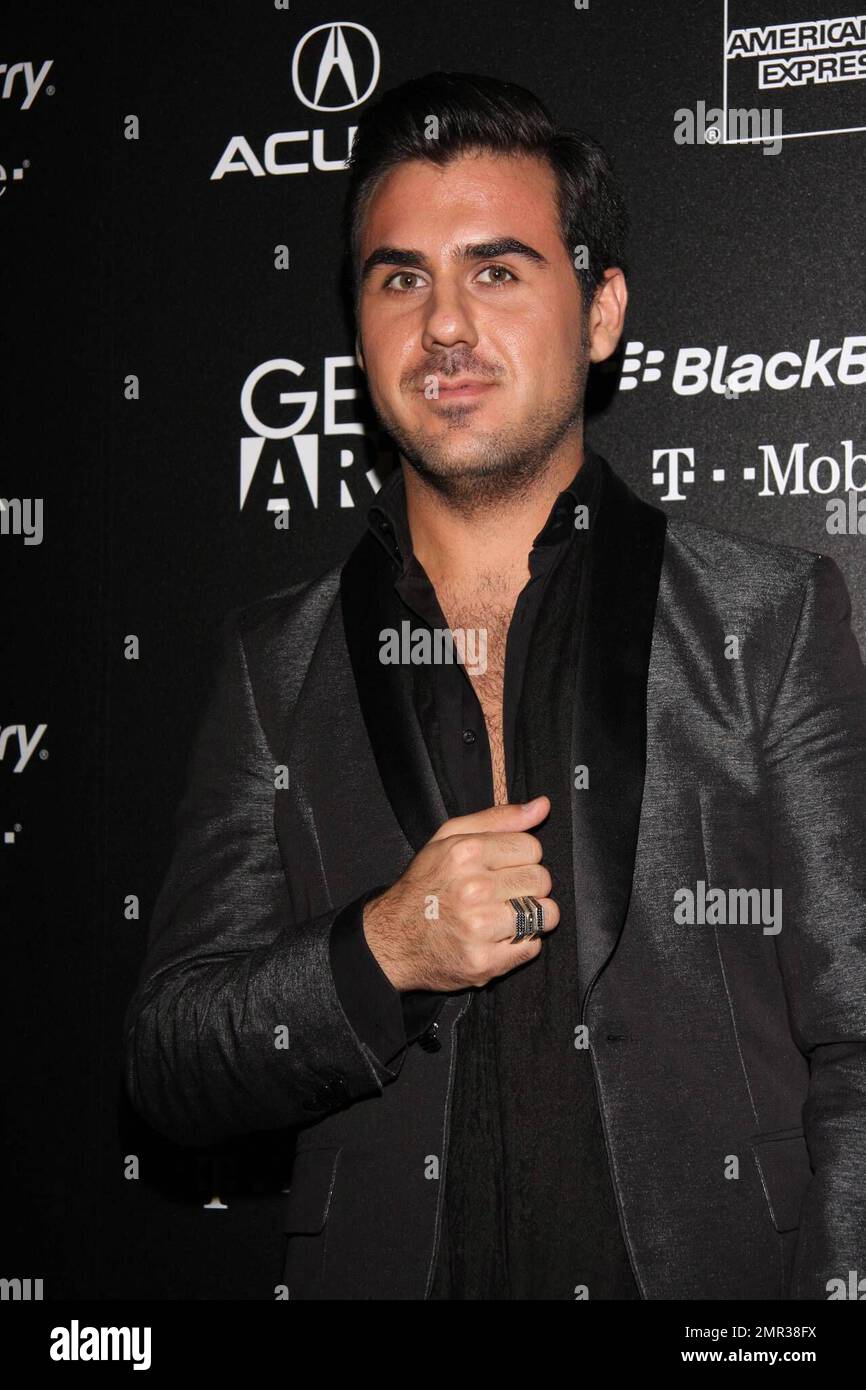 Azature arrives at Gen Art's celebration of the 11th annual Fresh Faces ...