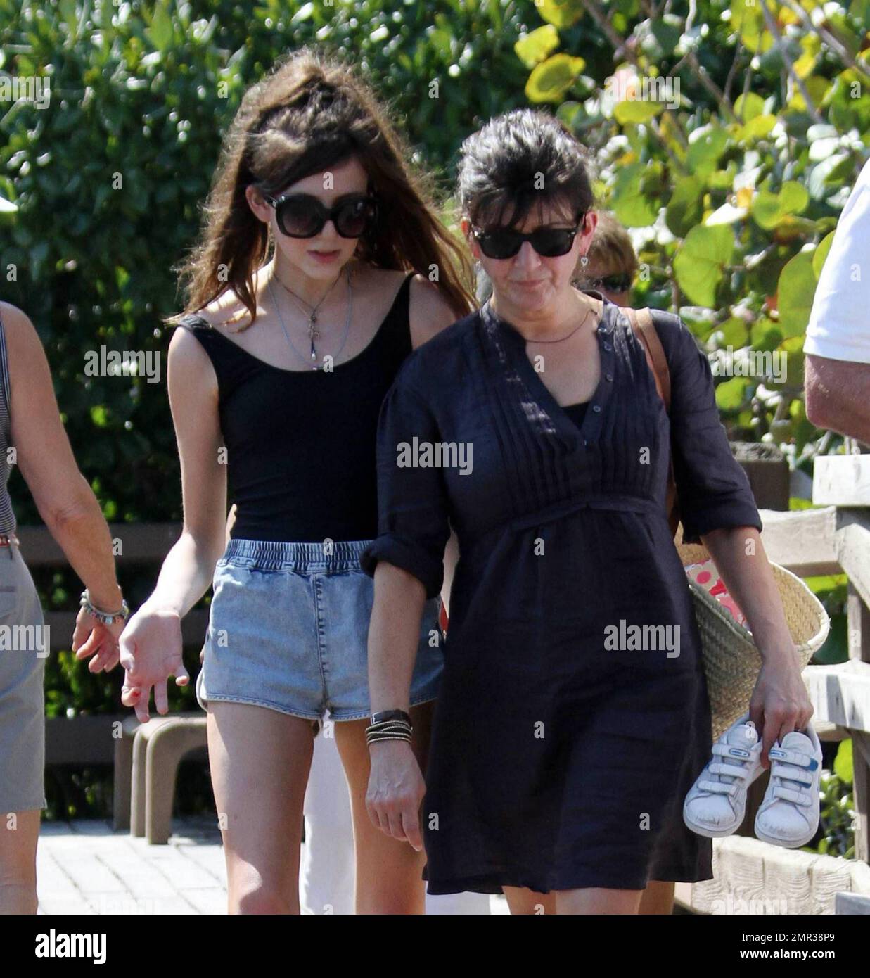 EXCLUSIVE!! British broadcaster Emma Freud hits the beach with her ...