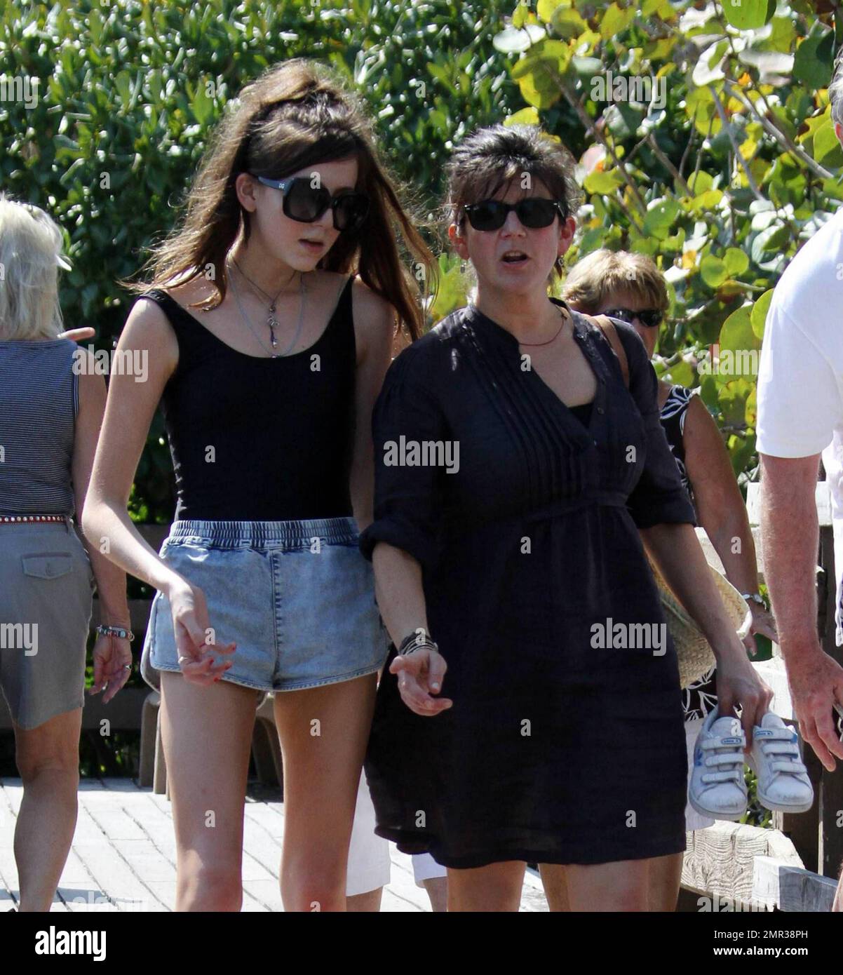 EXCLUSIVE!! British broadcaster Emma Freud hits the beach with her ...