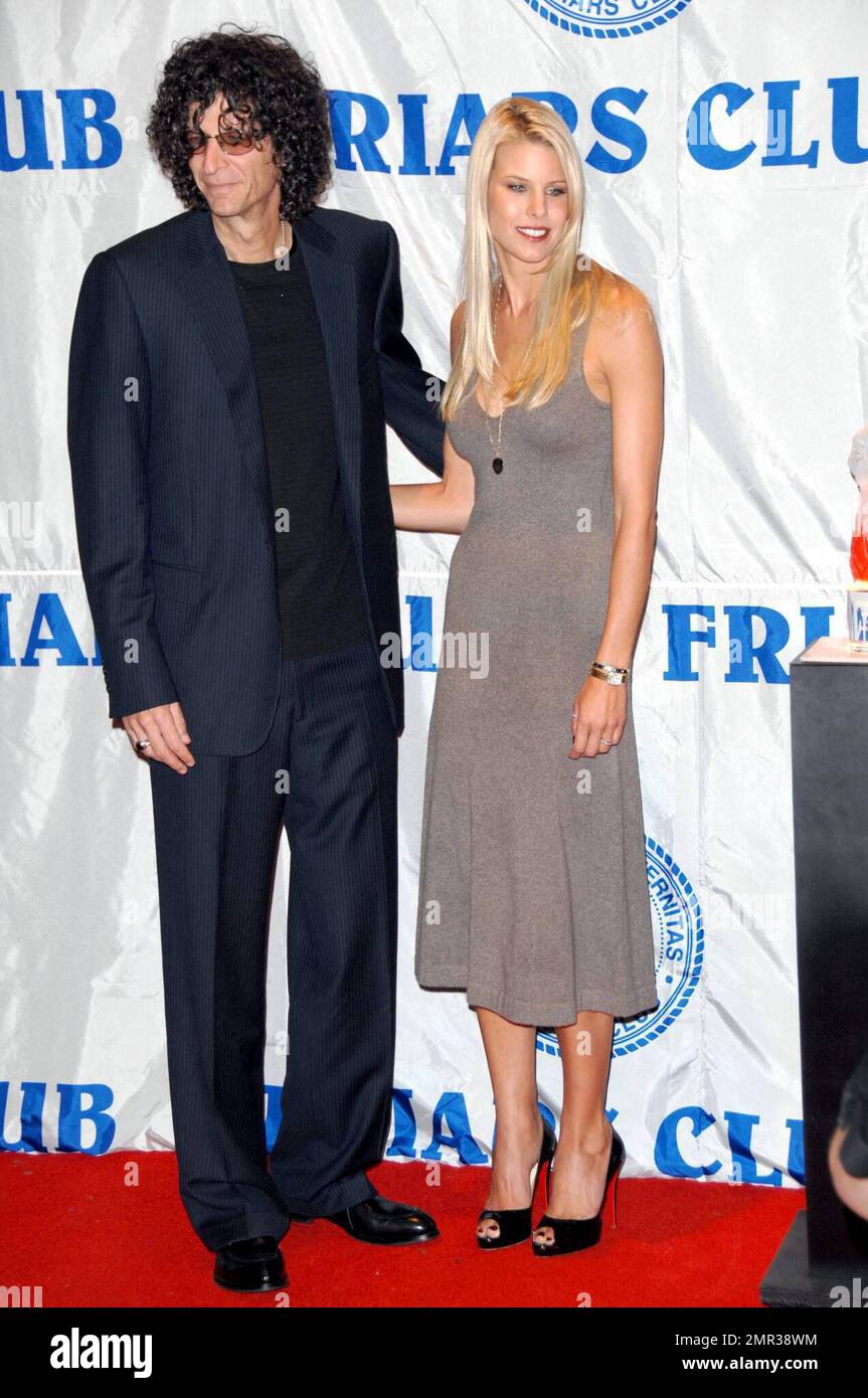 Howard Stern and Beth Ostrosky attend the Friars Club 2008 Roast ...