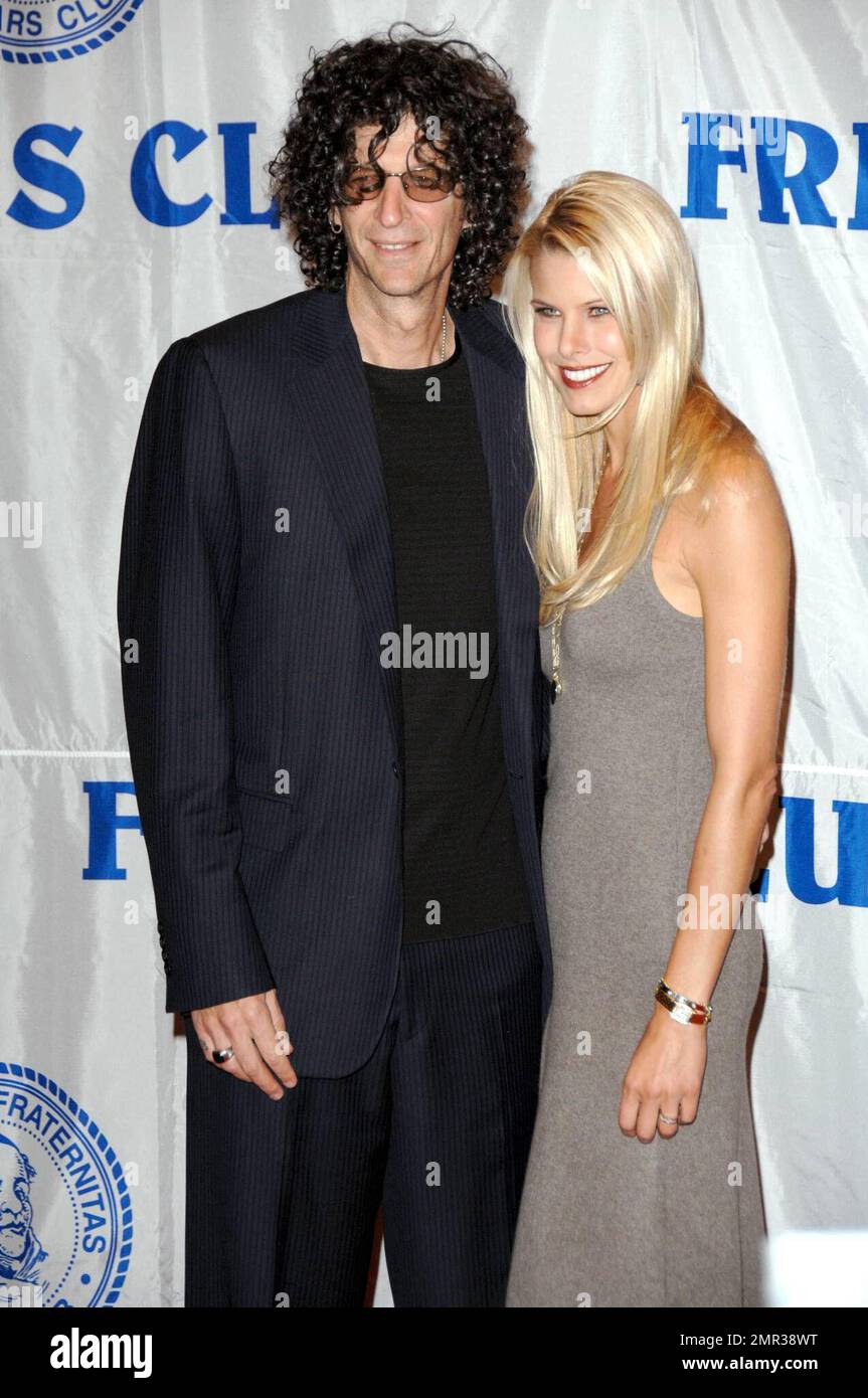 Howard Stern and Beth Ostrosky attend the Friars Club 2008 Roast ...