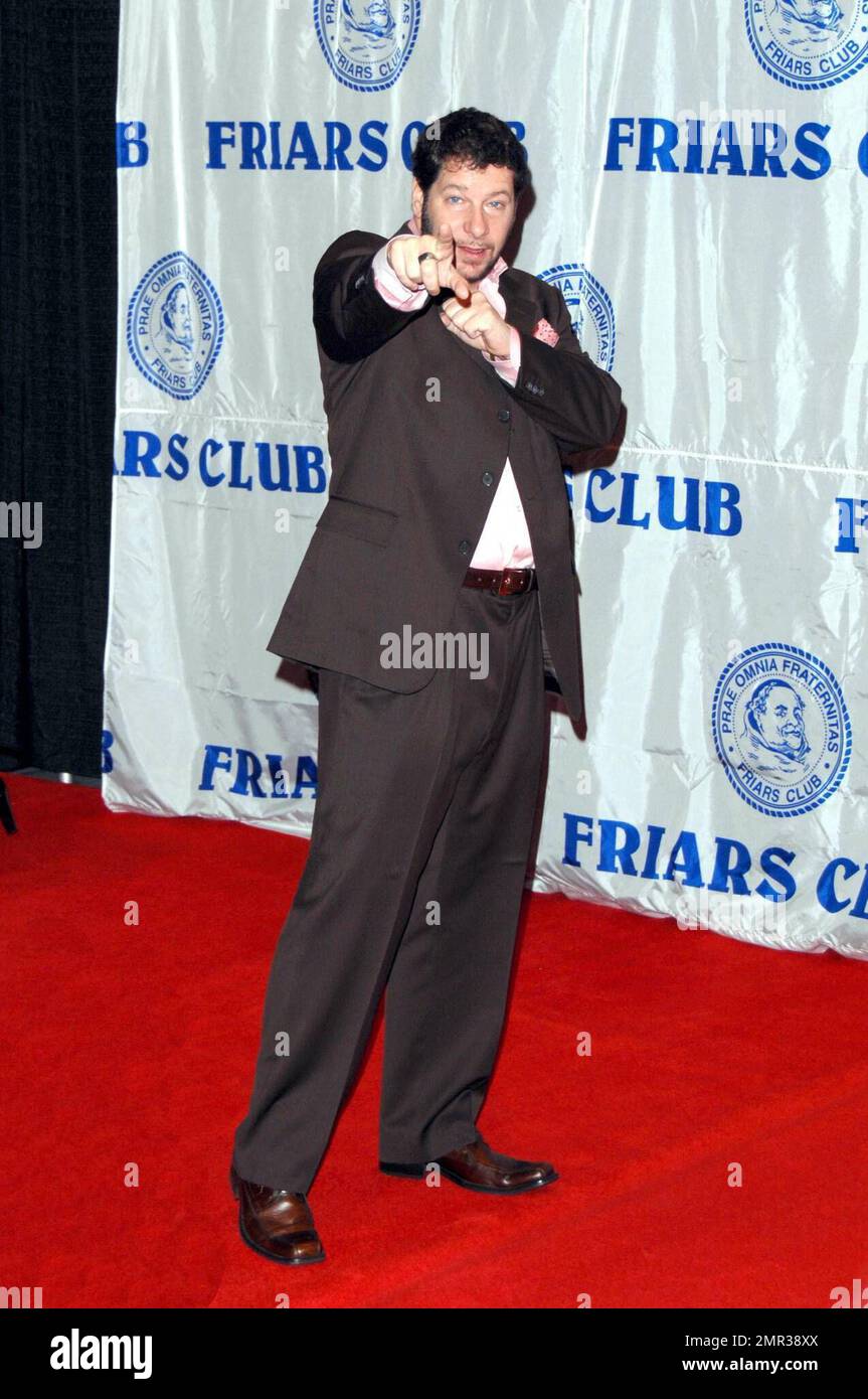 Jeffrey Ross attends the Friars Club 2008 Roast Honoring Matt Lauer in ...