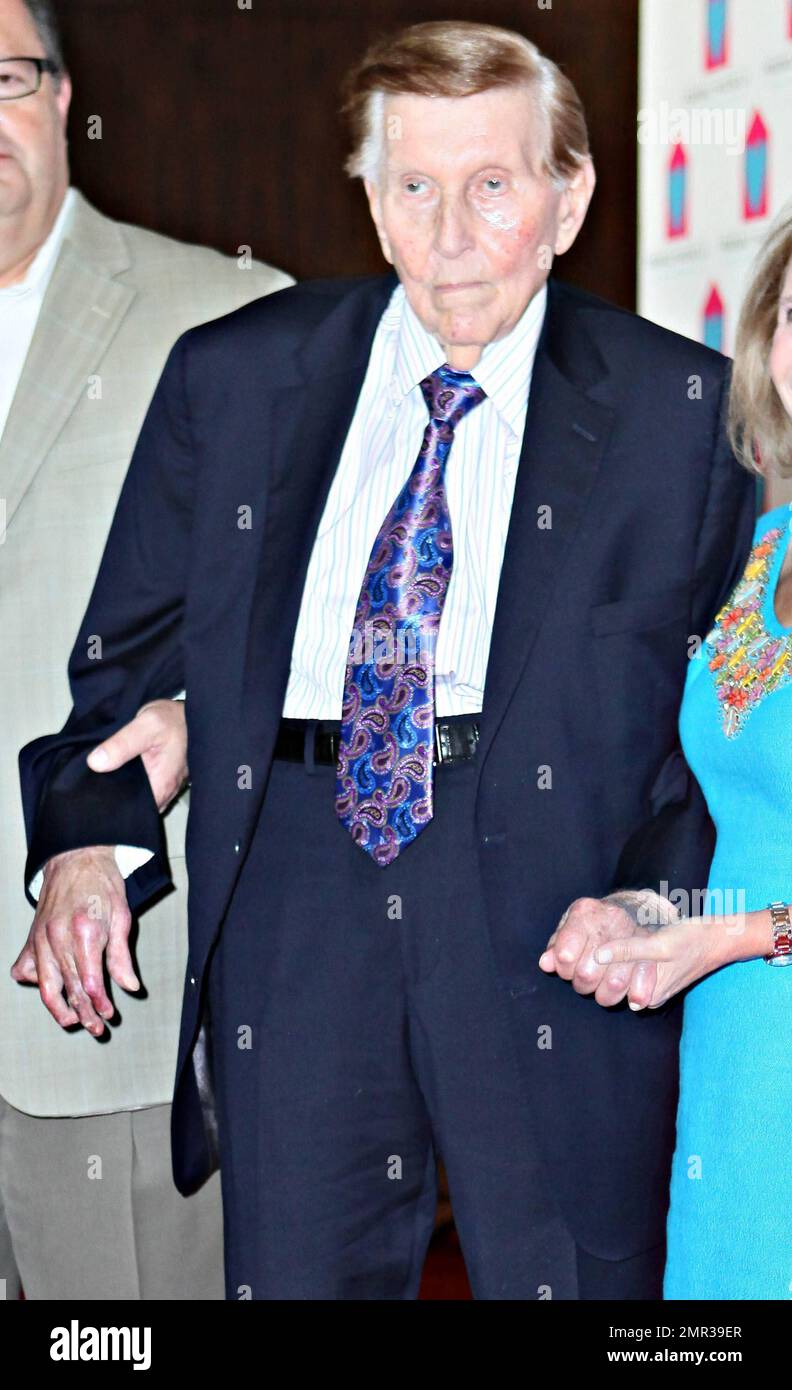 Sumner Redstone at the Friendly House LA Annual Awards Luncheon Gala held at the Beverly Hilton ...