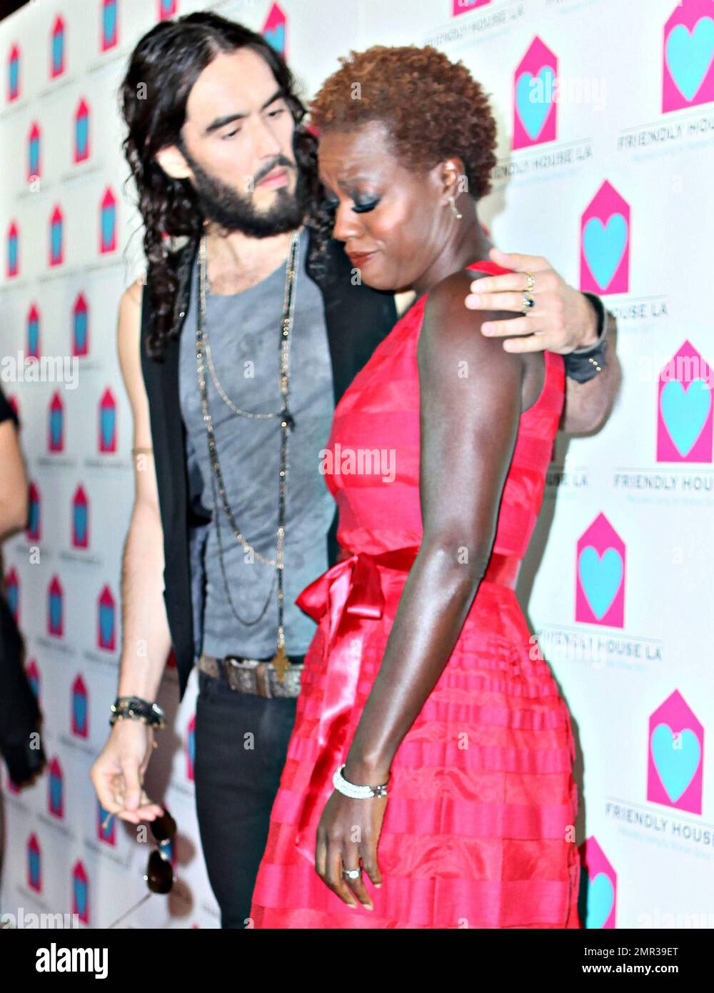 Russell Brand and Viola Davis at the Friendly House LA Annual Awards ...