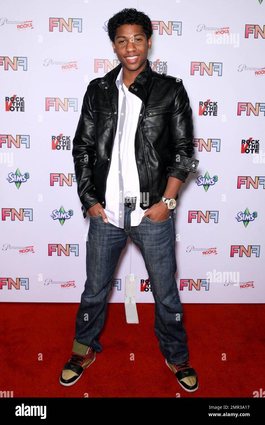 Jordan Francis arrives to Paramount Studios Hollywood for the 13th ...