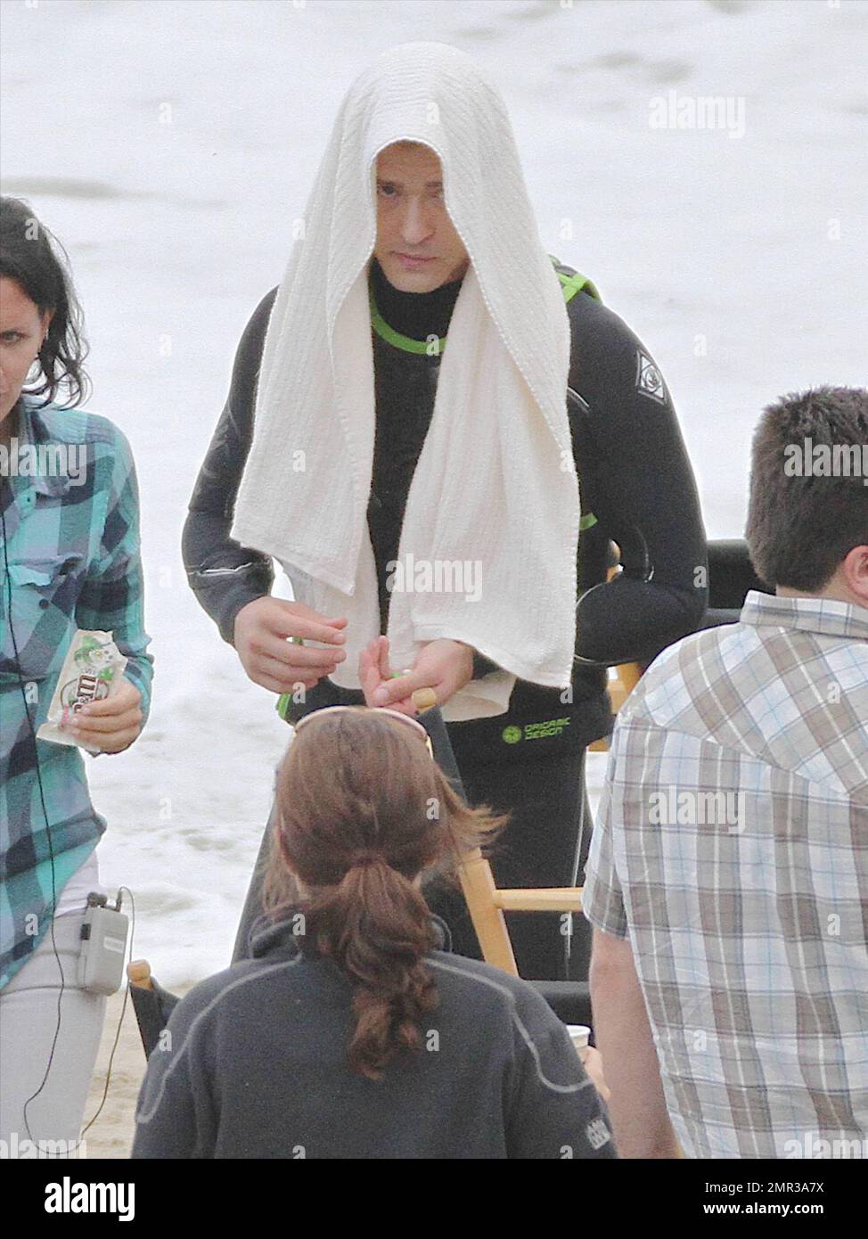 Justin Timberlake and Mila Kunis film scenes and take small breaks in ...